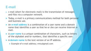 13. internet services | PPTX