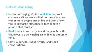 13. internet services | PPTX