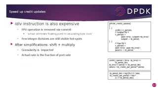 LF_DPDK17_Make DPDK's software traffic manager a deployable solution for vBNG | PDF | Technology ...