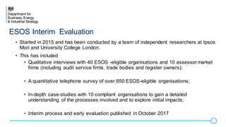 An Update on Streamlined Energy and Carbon Reporting, ESOS, CCA and CRC ...
