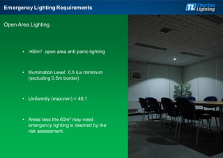 Emergency Lighting: what, when & how? | PDF