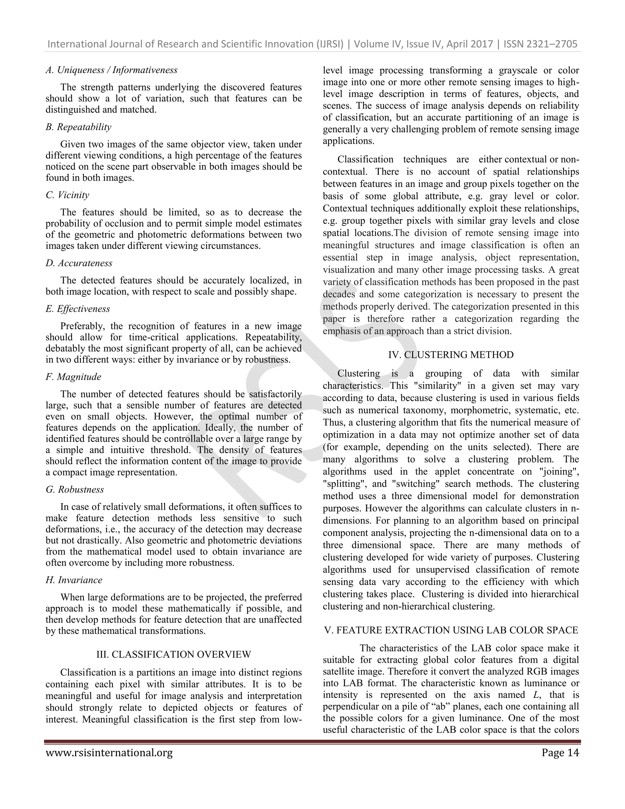 An Automatic Color Feature Vector Classification Based On Clustering Method Pdf