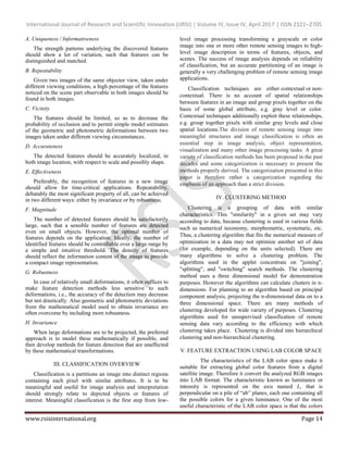 An Automatic Color Feature Vector Classification Based on Clustering Method | PDF