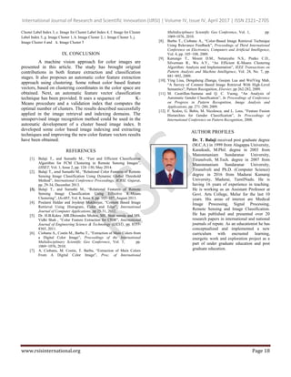 An Automatic Color Feature Vector Classification Based on Clustering Method | PDF