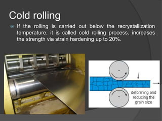 Rolling of Metals | PPTX