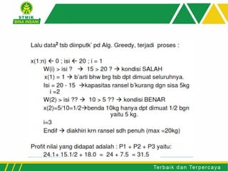 Pertemuan 13 Metode Greedy Lanjutan | PDF