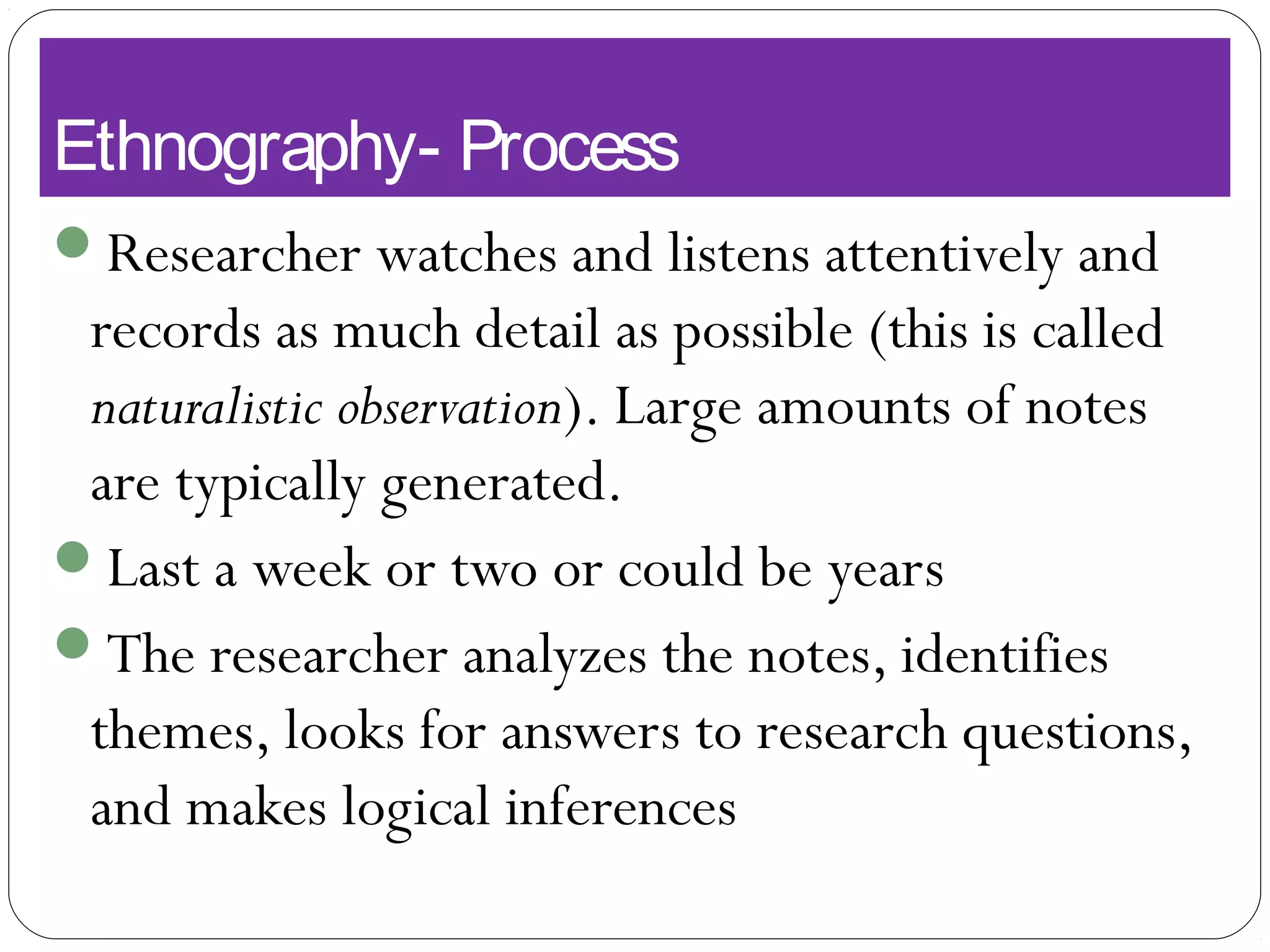 13. qualitative research | PPT