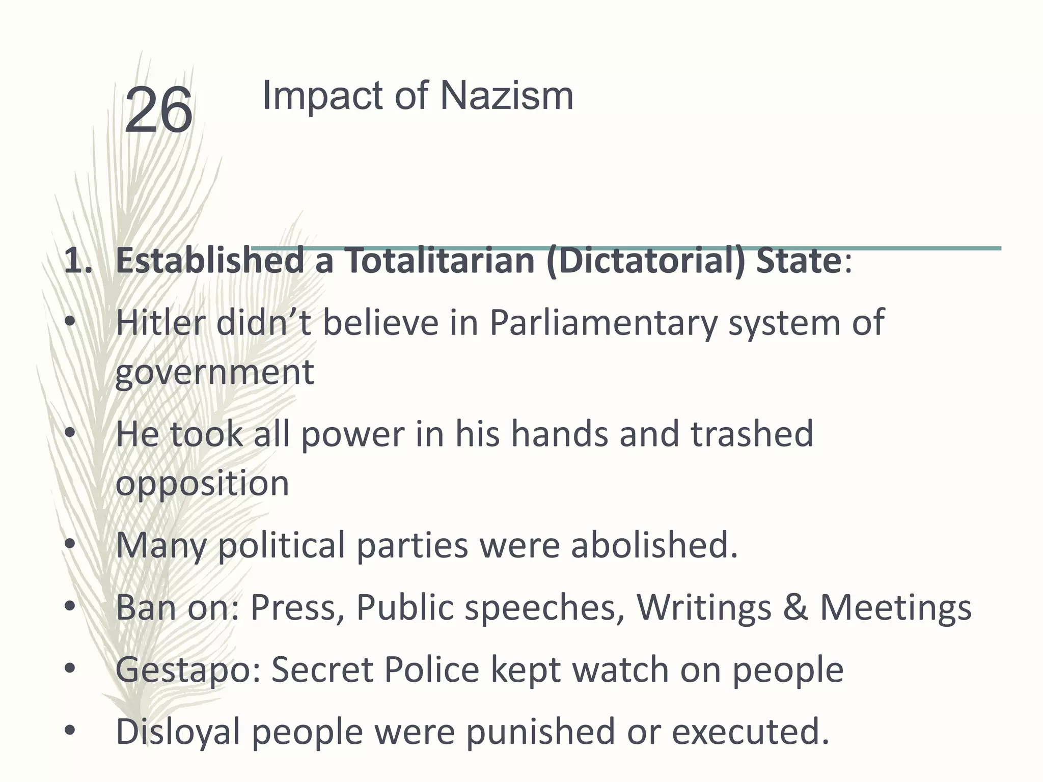 The Rise of the Dictatorships | PPTX