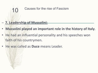 The Rise of the Dictatorships | PPTX