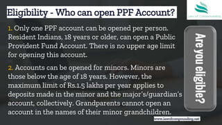 What is PPF Account? || Benefits || No 1 Investment in India. | PPTX