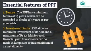 What is PPF Account? || Benefits || No 1 Investment in India. | PPTX ...