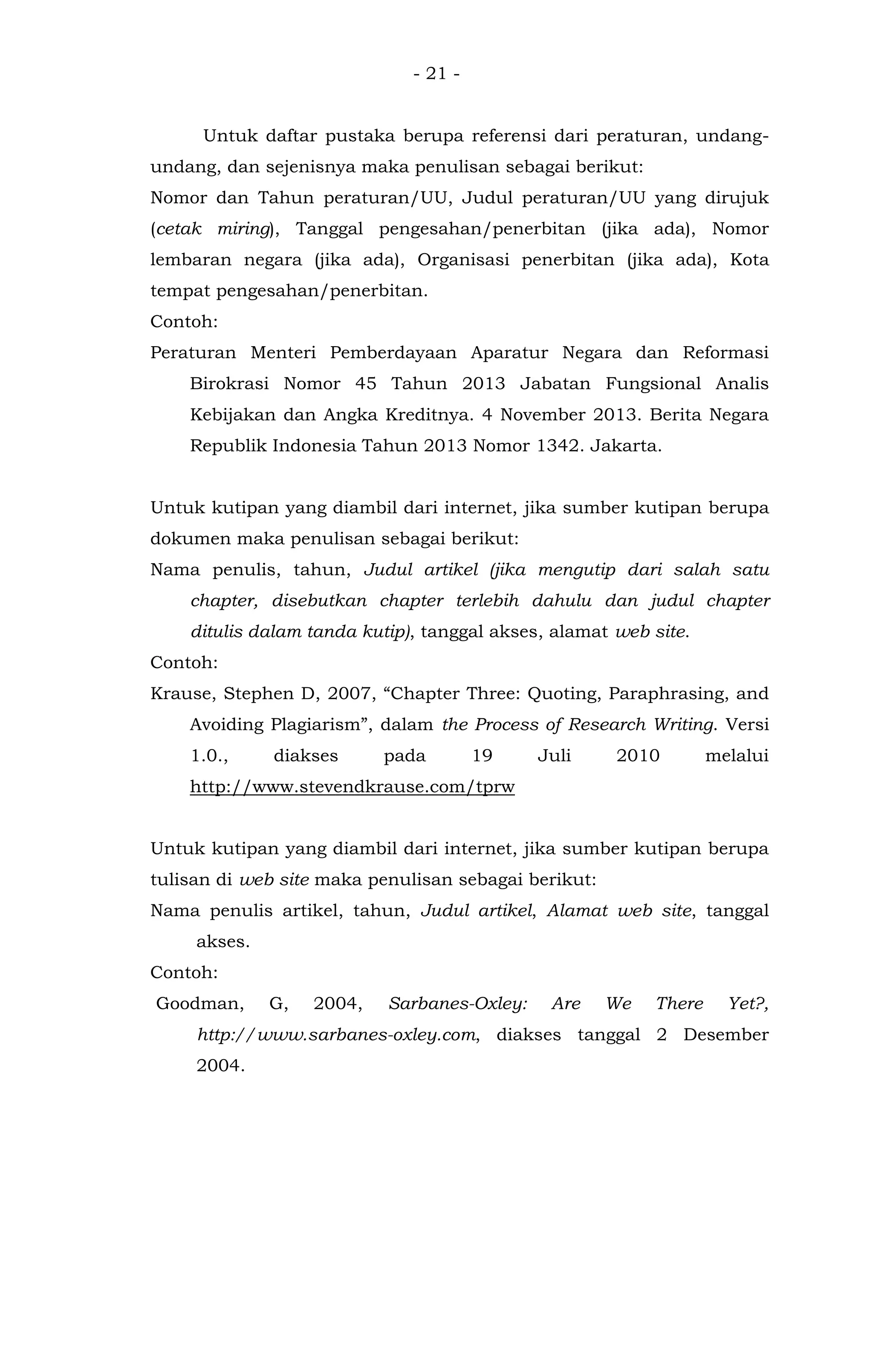 perka lan 28 tahun 2017 tentang pedoman penulisan karya tulis ilmiah ...