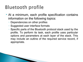 13.spp and secondary bluetooth profile | PPT