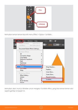 Membuat Efek Scribble | PDF