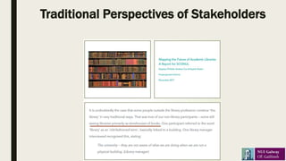 Squeezed middle? The positioning of academic libraries in the ...