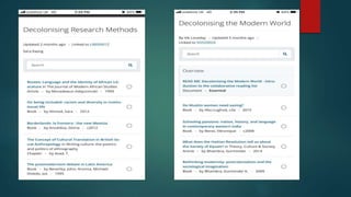 Decolonising Research Methods | PPTX