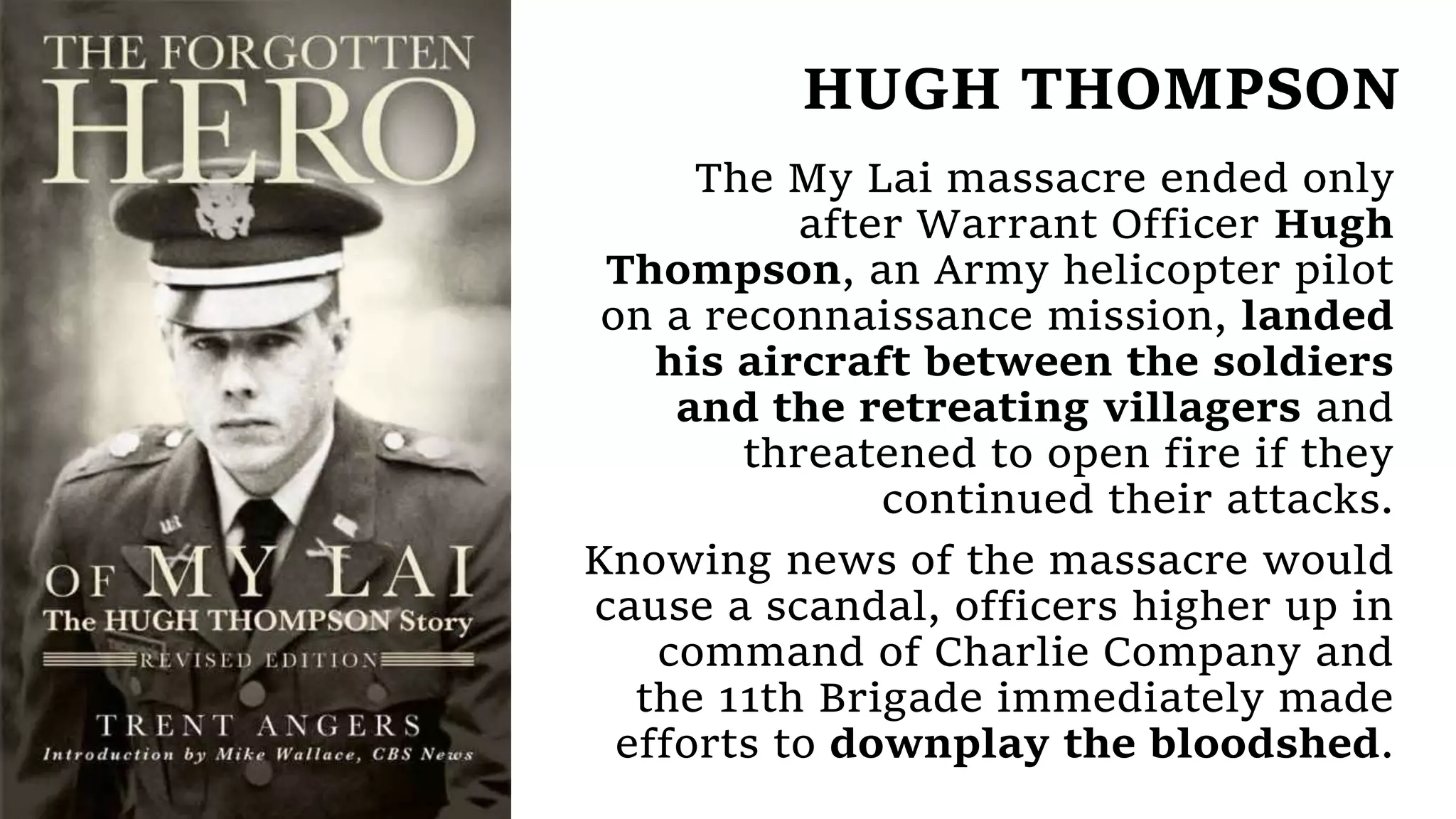 VIETNAM WAR - 13. MY LAI MASSACRE | PPTX