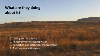 13. Lessons from abroad - Jenny Deakin, EPA Catchments | PPT