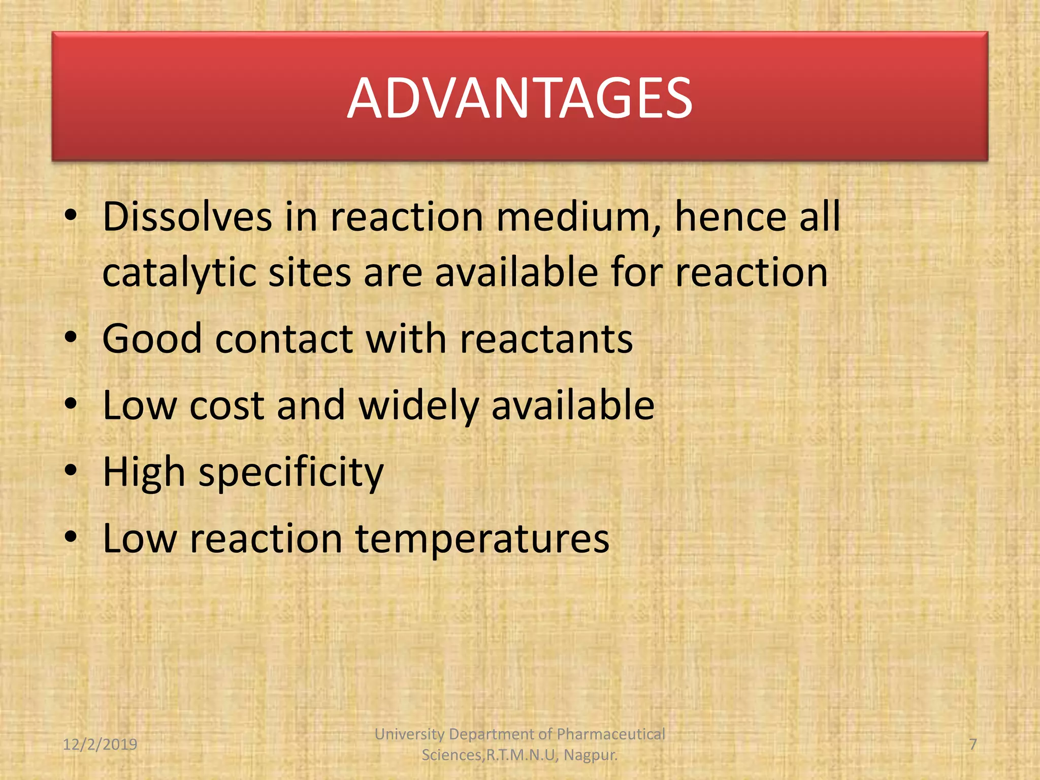 CATALYSIS, TYPES OF CATALYSIS FOR CHEMISTRY STUDENTS | PPTX
