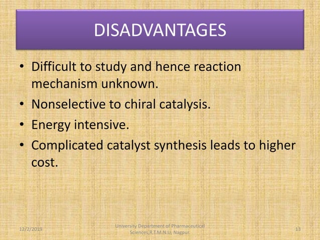 CATALYSIS, TYPES OF CATALYSIS FOR CHEMISTRY STUDENTS | PPTX | Chemistry ...