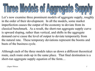 13 1 aggregate supply | PPT