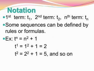 13 1 arithmetic and geometric sequences | PPTX