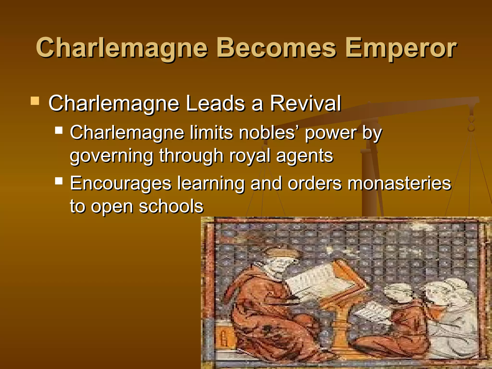 13.1 charlemagne unites germanic kingdoms | PPT