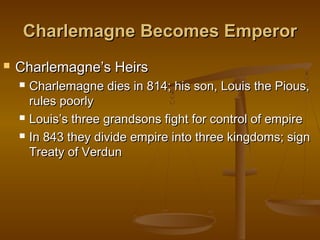 13.1 charlemagne unites germanic kingdoms | PPT