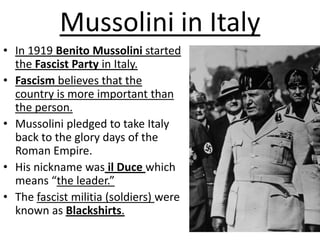 13.1 the rise of dictators | PPT