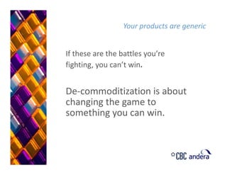 Break the Cycle of Commoditization and Build Genuine Brand Engagement | PDF