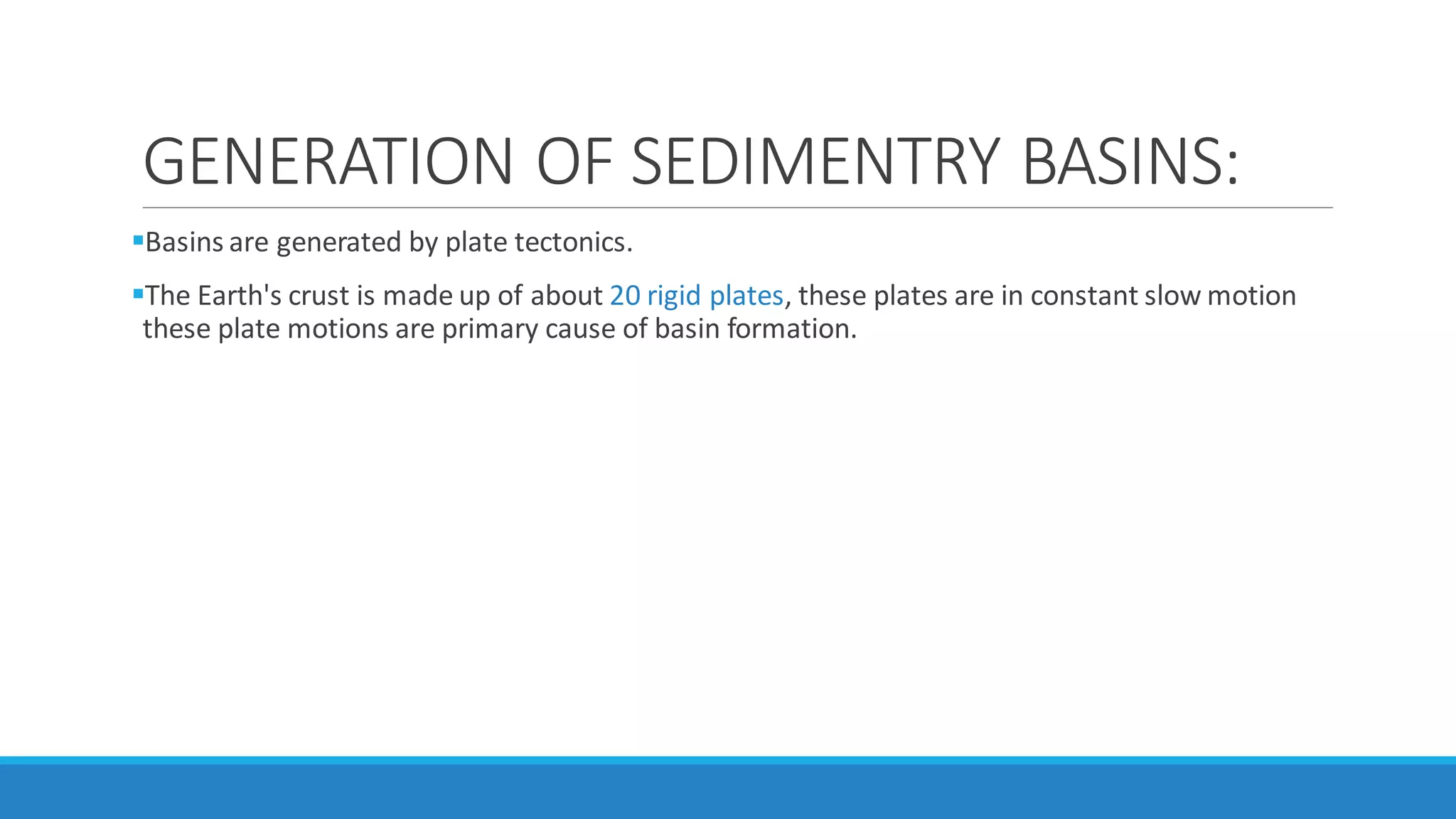Sedimentary basins | PDF