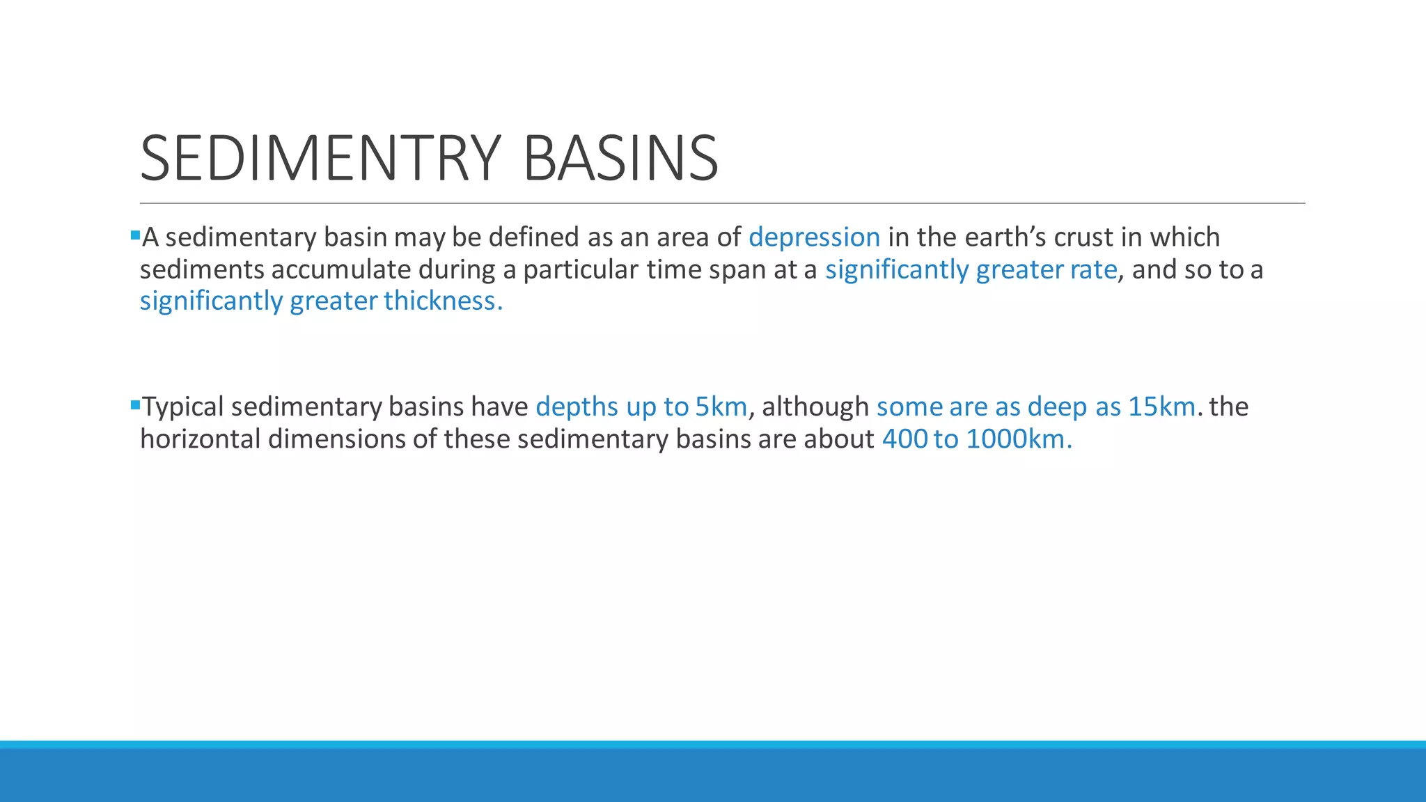 Sedimentary basins | PDF