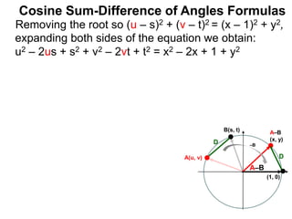 13. sum and double half-angle formulas-x | PPTX