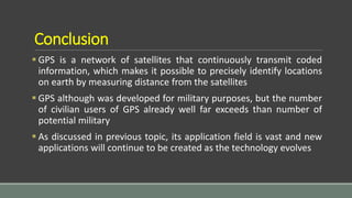 GPS in Planning | PPTX
