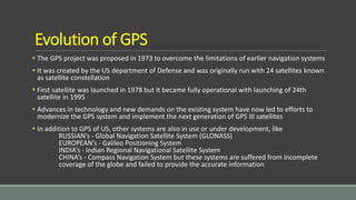 GPS in Planning | PPT