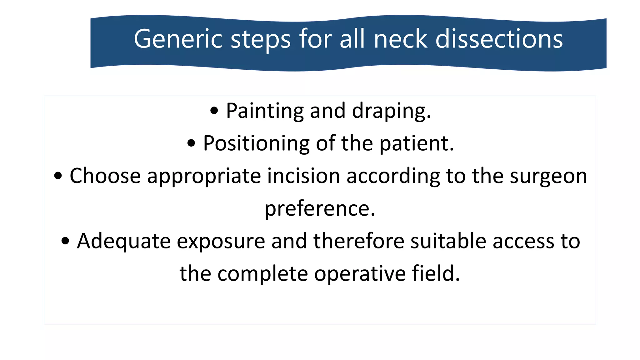13. neck dissection - Meghali | PPTX