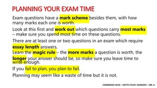 HISTORY IGCSE CONTENT - 20TH CENTURY OPTION - DEPTH STUDY GERMANY ...