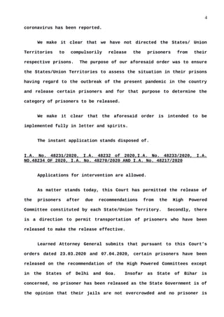 13.04.2020 detention center and jail release | PDF