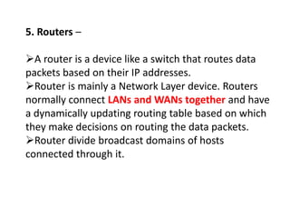 SYBSC IT COMPUTER NETWORKS UNIT III Connecting LANs, Backbone Networks, and Virtual | PPT
