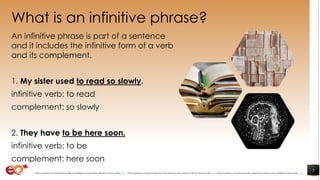 infinitive phrases | PDF