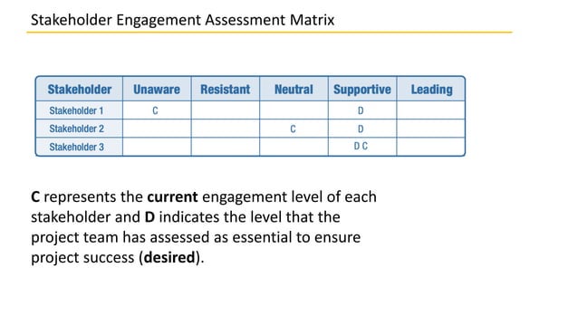 13.2 Stakeholder Engagement Assessment Matrix | PPT