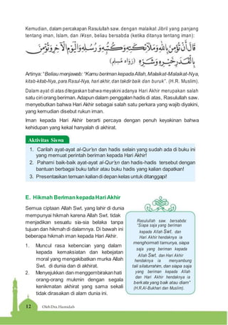 PAI Kelas XII Oleh Dra. Hamidah | PDF