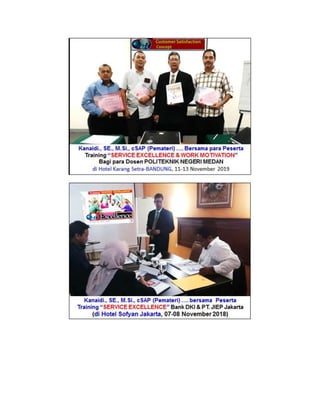 “Effective SERVICE EXCELLENCE, MOTIVATION & TEAMWORK BUILDING” | DOCX
