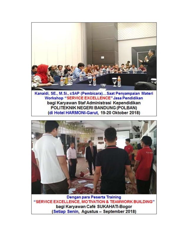 “Effective SERVICE EXCELLENCE, MOTIVATION & TEAMWORK BUILDING” | PDF