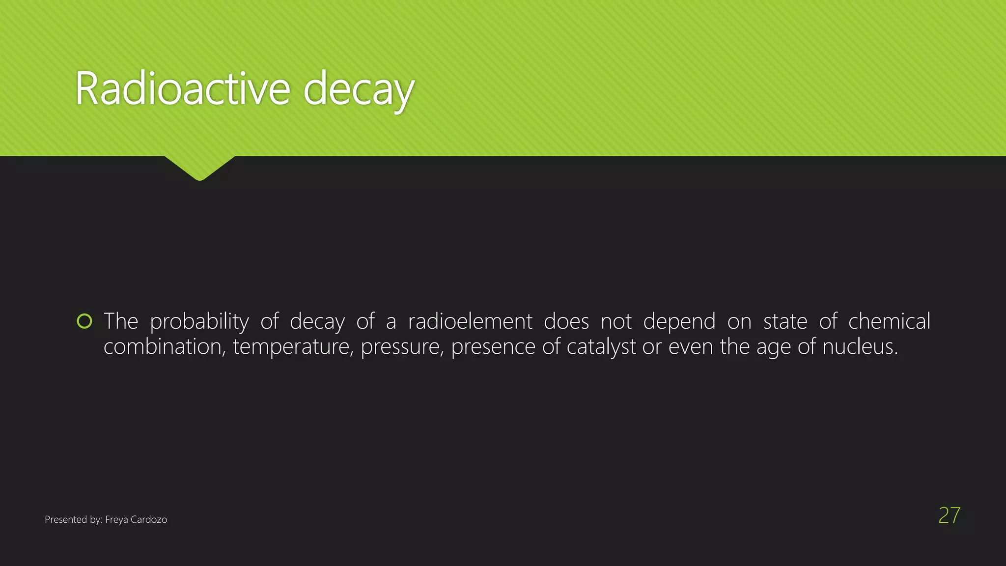 Nuclear chemistry and radioactivity | PPTX
