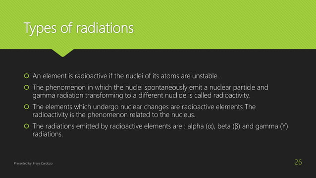 Nuclear chemistry and radioactivity | PPTX | Chemistry | Science