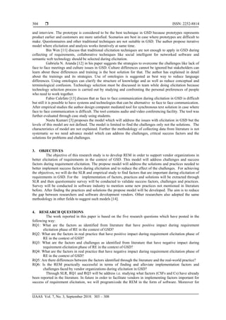 Requirement Elicitation Model (REM) in the Context of Global Software Development | PDF
