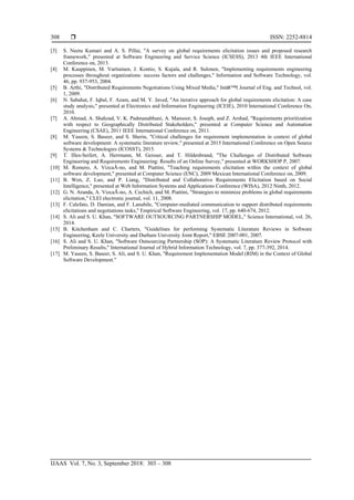 Requirement Elicitation Model (REM) in the Context of Global Software Development | PDF