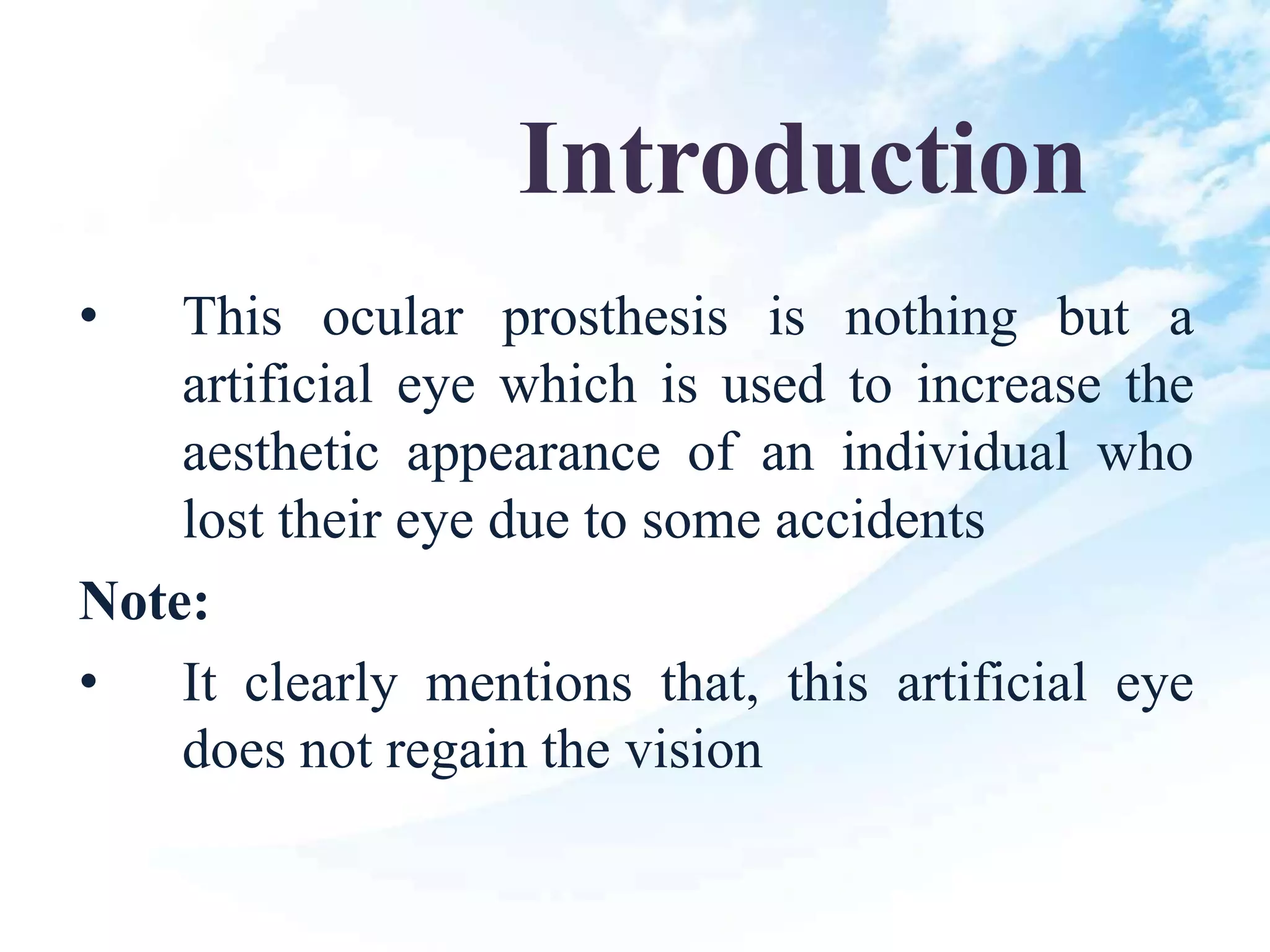 13. npcb,eye camps,eye banking, eye prosthesis | PPTX | Eye and Vision ...