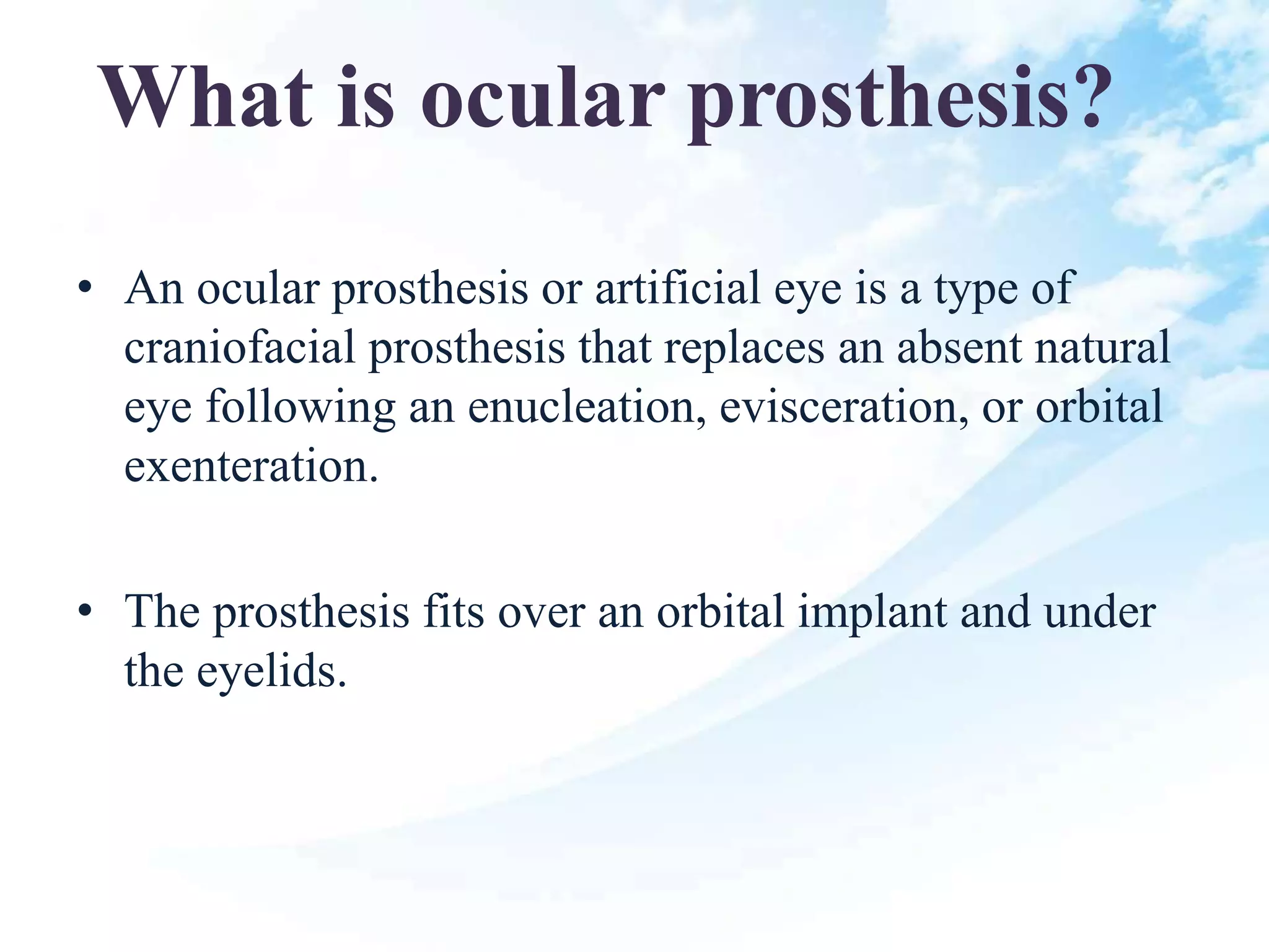 13. npcb,eye camps,eye banking, eye prosthesis | PPTX